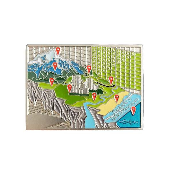 D/T 81 Grid Challenge Geocoin – Landsharkz