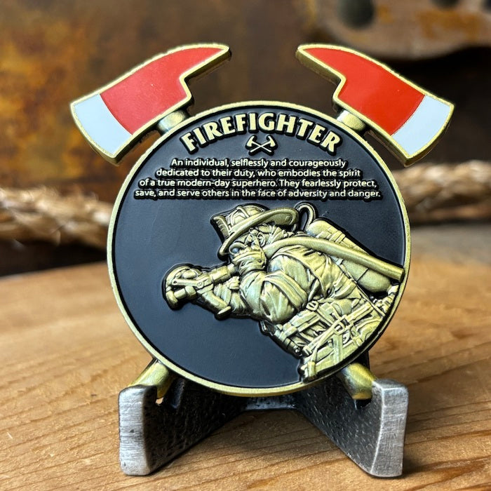 Canadian Firefighter Challenge Coin – Landsharkz