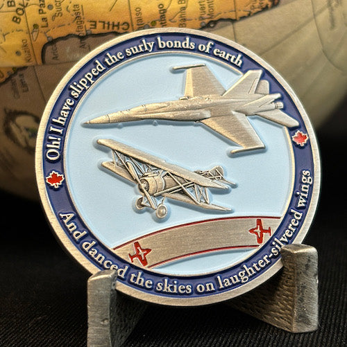 Royal Canadian Air Force Centennial Challenge Coin – Landsharkz