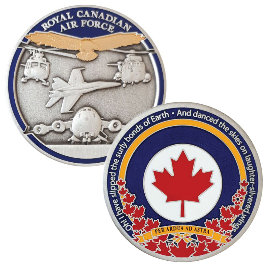 Royal Canadian Air Force Coin – Landsharkz