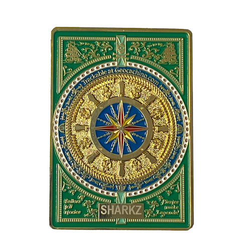 Pirate Geocoin - Caribbean Gold – Landsharkz