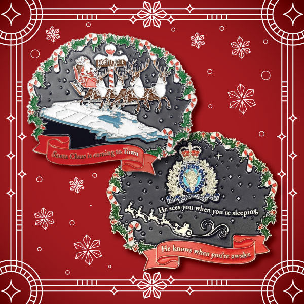 RCMP Santa Claus is Coming to Town coin – Landsharkz