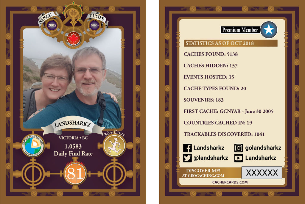 Cacher Cards – Landsharkz