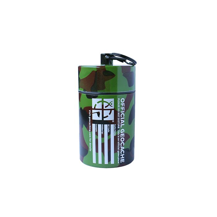 Small Cylinder Geocache – Landsharkz